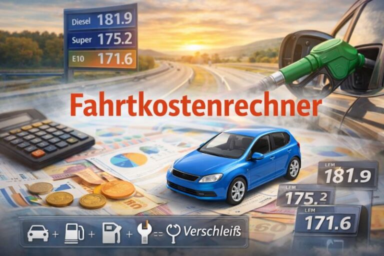 Wie Viel Kosten 100 Km Mit Dem Auto